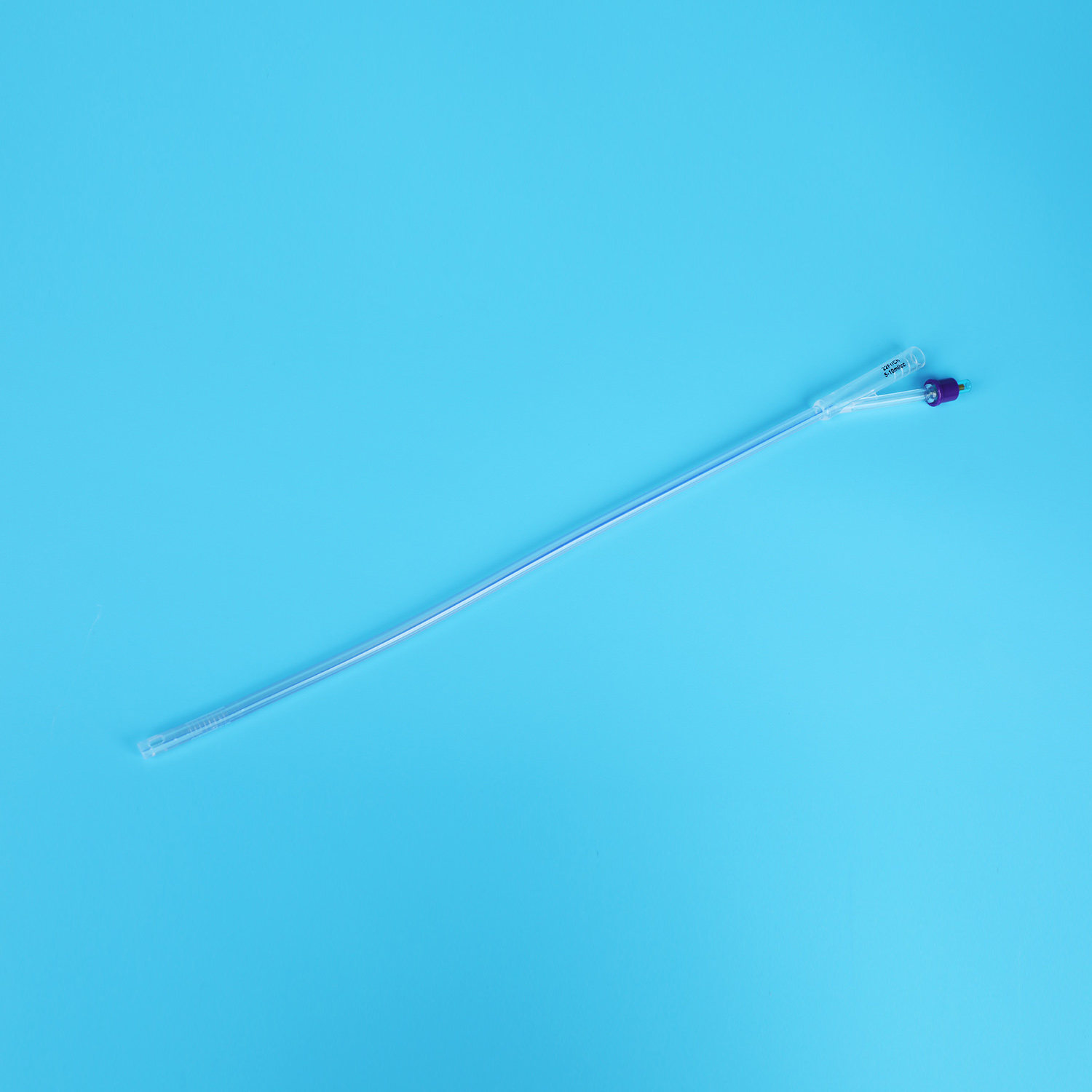 China Integrated Flat Balloon Silicone Urinary Catheter with Unibal ...