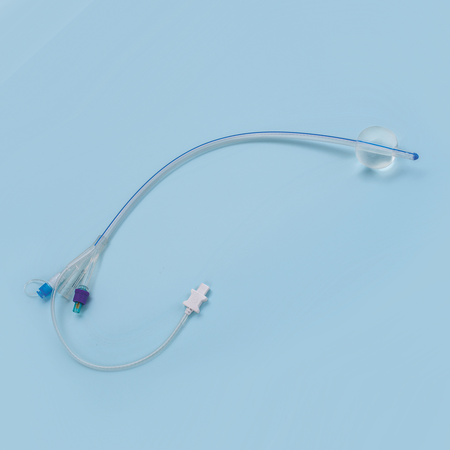 China Temperature Sensing Silicone Foley Catheter with Temperature ...
