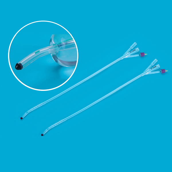 China 3 Way Silicone Foley Catheter with Tiemann Tip factory and ...